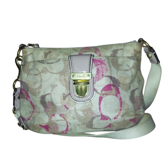 Coach | Bags | Coach Multicolor Canvas Swingpack Crossbody Bag | Poshmark